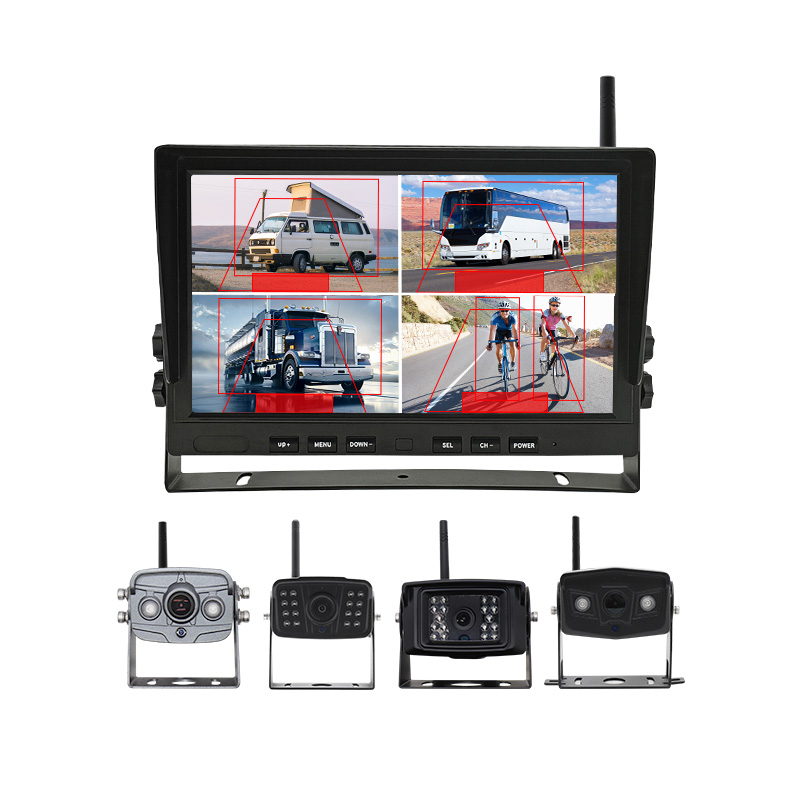 10.1" AI BSD System DVR Camera for Trucks